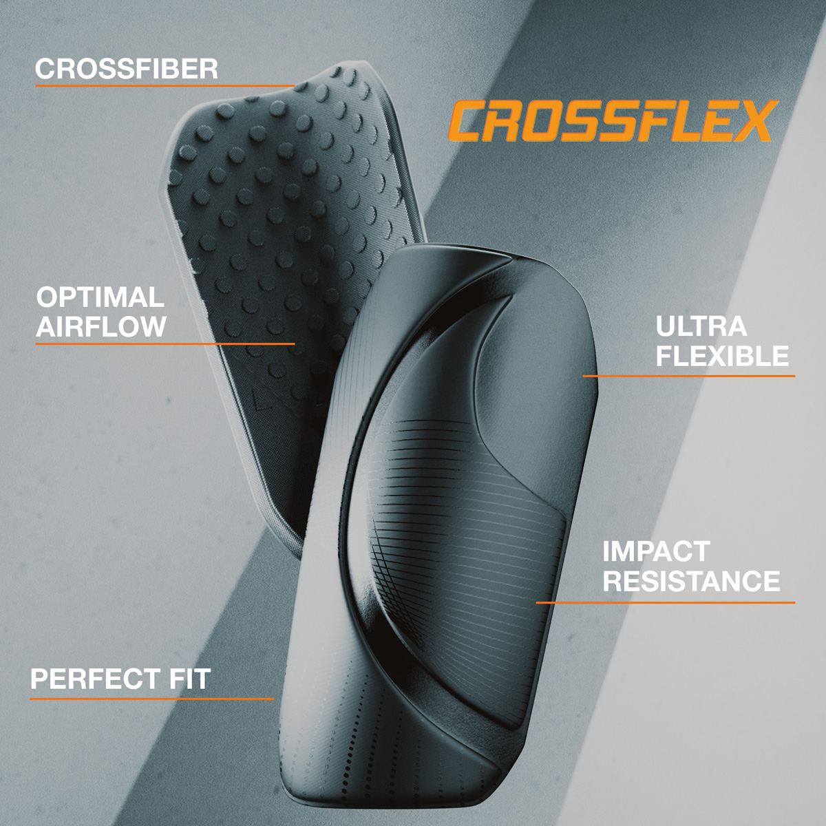 Crossflex in black | Shin Pads in the official uhlsport store